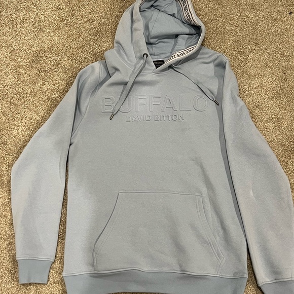 Buffalo David Bitton | Sweaters | Buffalo David Bitton Mens Blue Hoodie ...